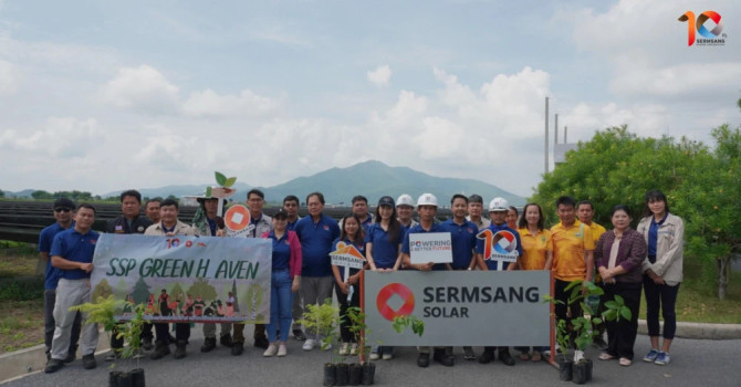 "SSP GREEN HAVEN: Protecting Life, Preserving Nature" Project 2025 | Sermsang Power Corporation